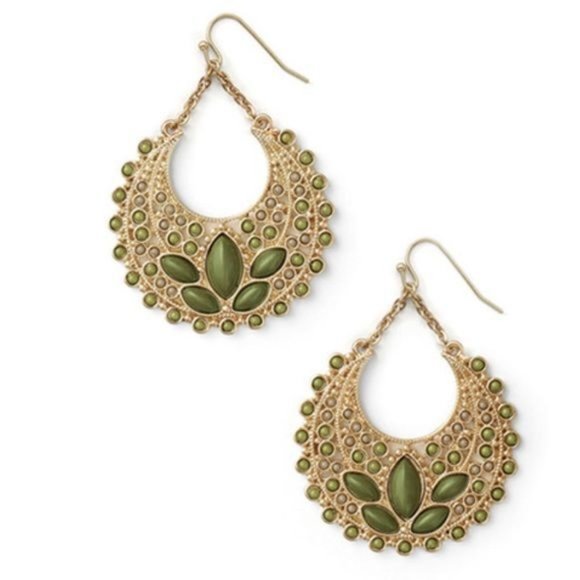 Lia Sophia | Jewelry | Ls Lia Sophia Jewelry Donoma Boho Dangle Earrings Gold Tone | Poshmark